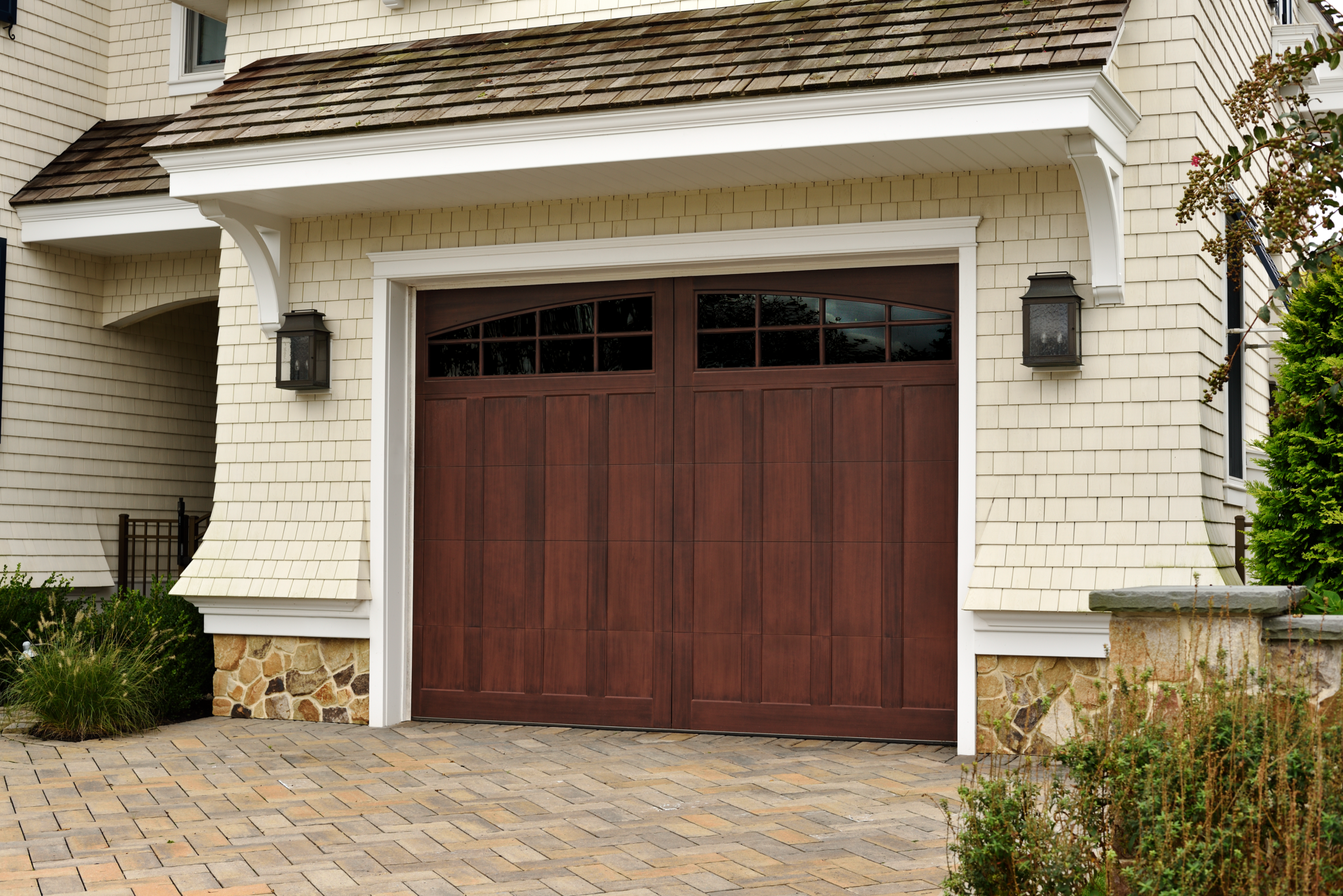 Composite Wood Garage Doors - Artisan Custom Doorworks